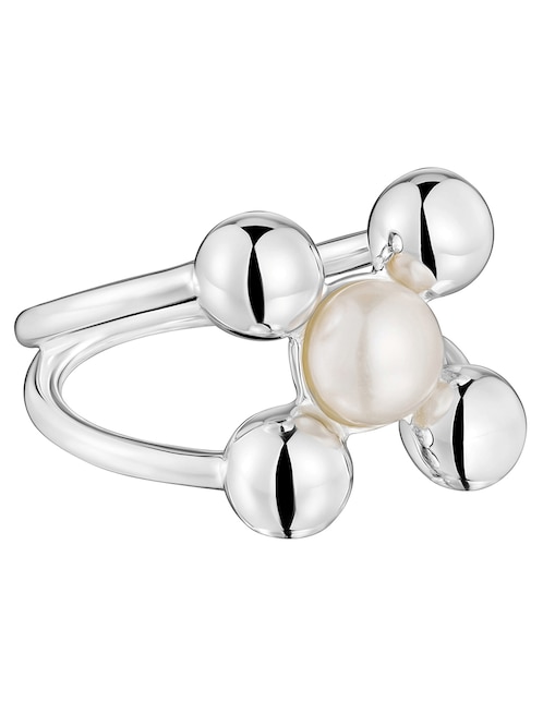 Anillo Tous Sugar Party P 925 de plata perla brillante 1