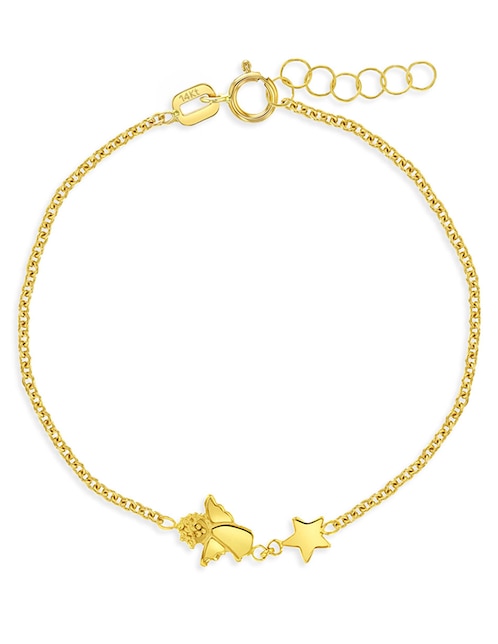 Pulsera In Season Jewelry de oro 14 K con acabado brillante 1
