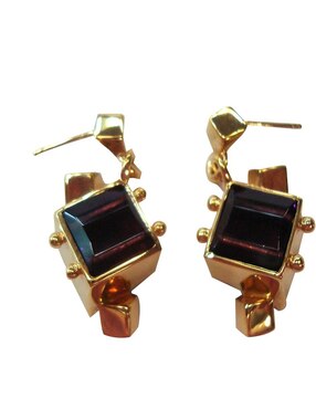 Aretes de plata P925 Mauricio Serrano Jewelry amatista